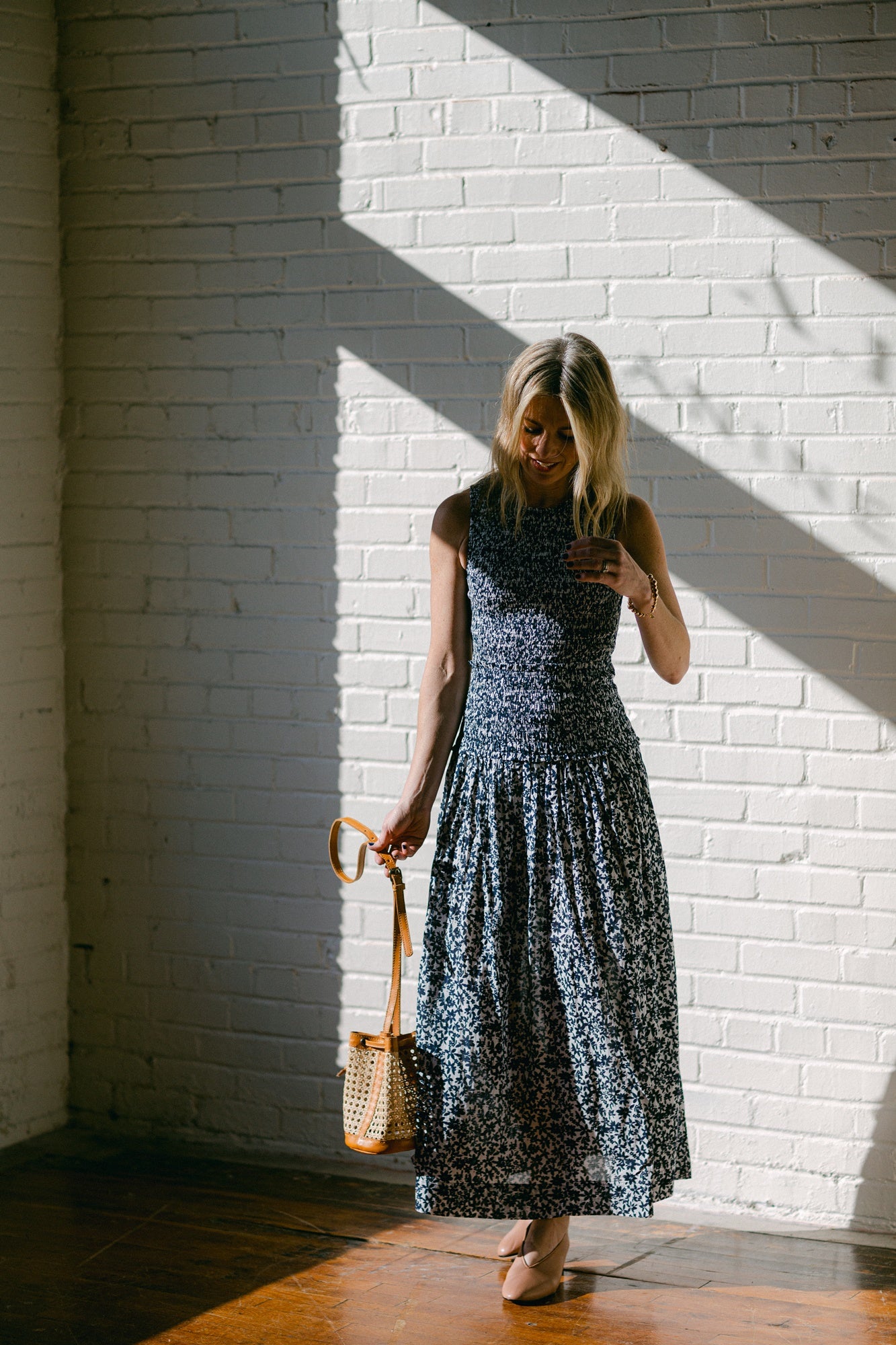 Bembien Benna Bucket Mini - Caramel Rattan | Garmentory