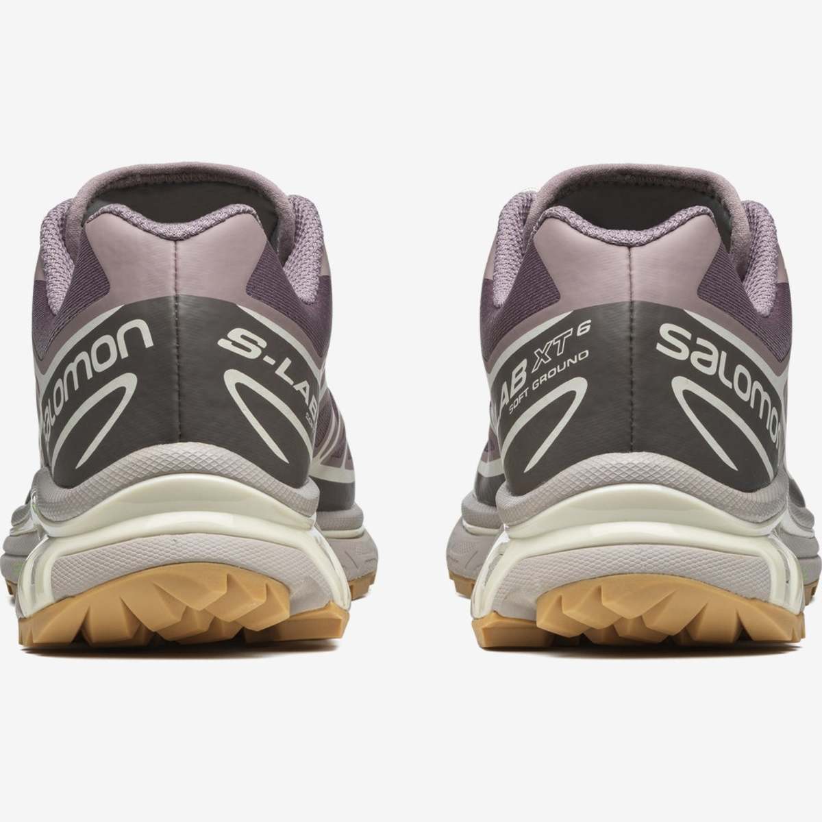 Salomon XT 6 Sportstyle Shoes - Quail/Plum Kitten/Vanilla Ice | Garmentory