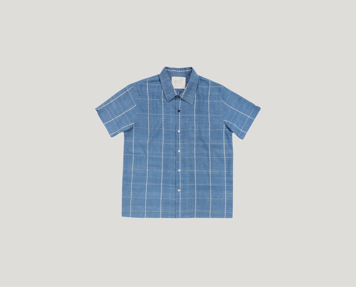 Kardo Chintan Grid Shirt | Garmentory