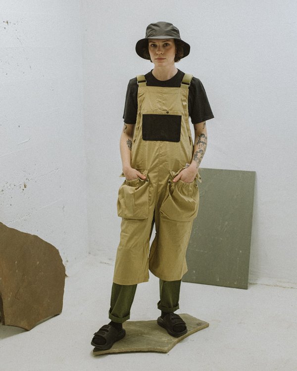 Nanga Takibi Ripstop Field Apron - Beige | Garmentory