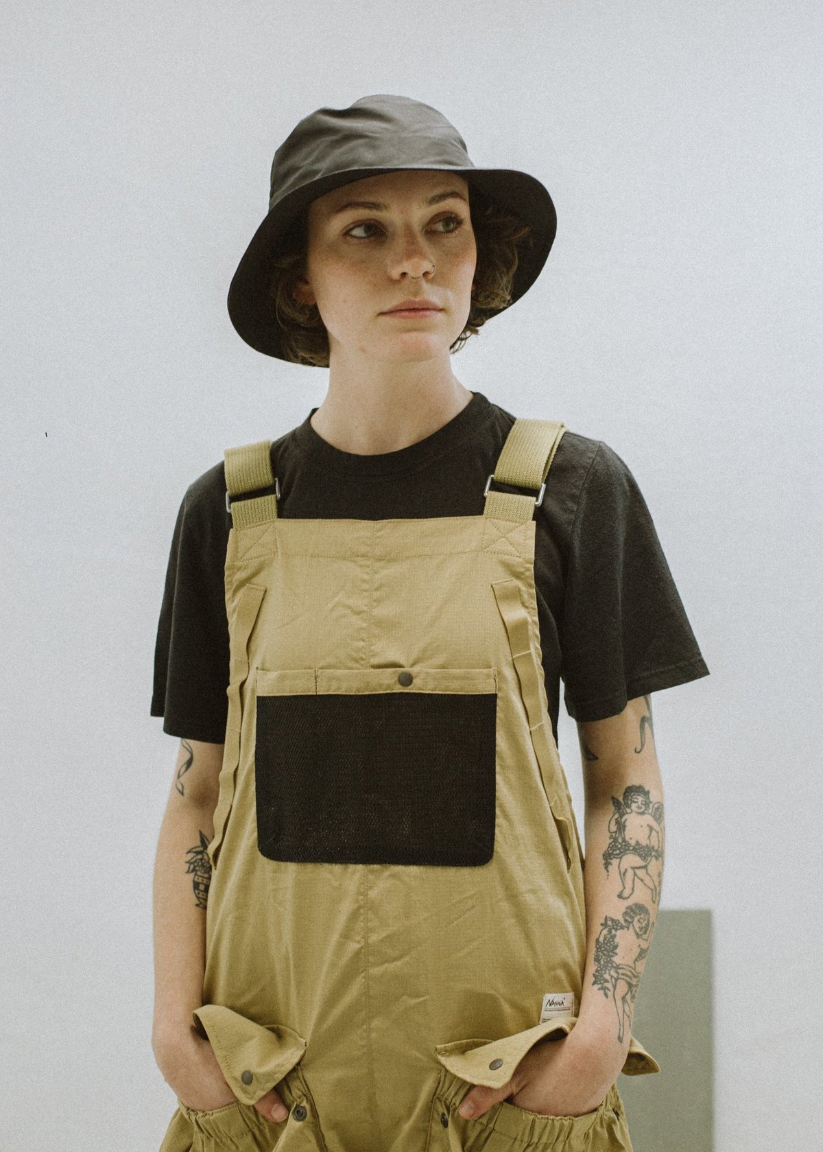 Nanga Takibi Ripstop Field Apron - Beige | Garmentory