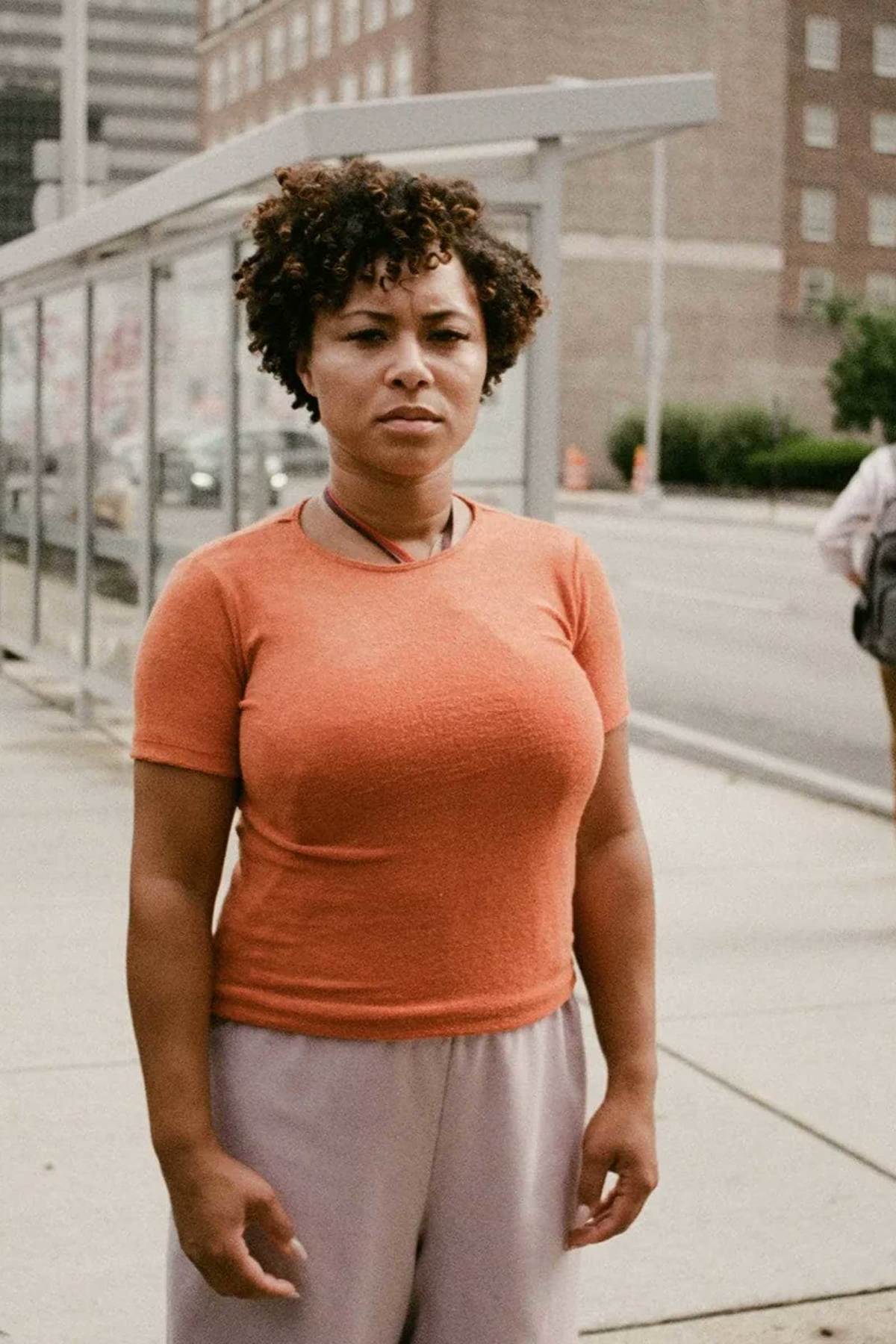 Baserange Omo Tee - Terry Cotton Ven Orange | Garmentory