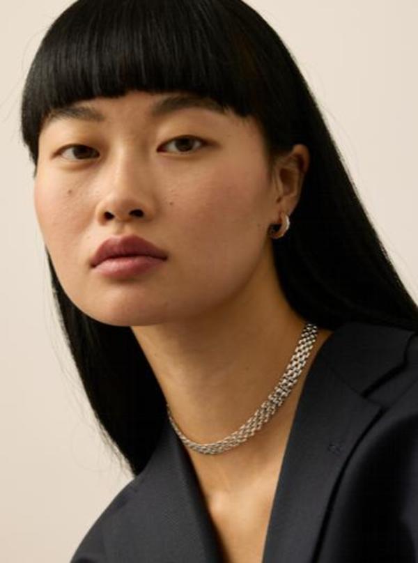 Jenny Bird Francis Choker - Silver | Garmentory