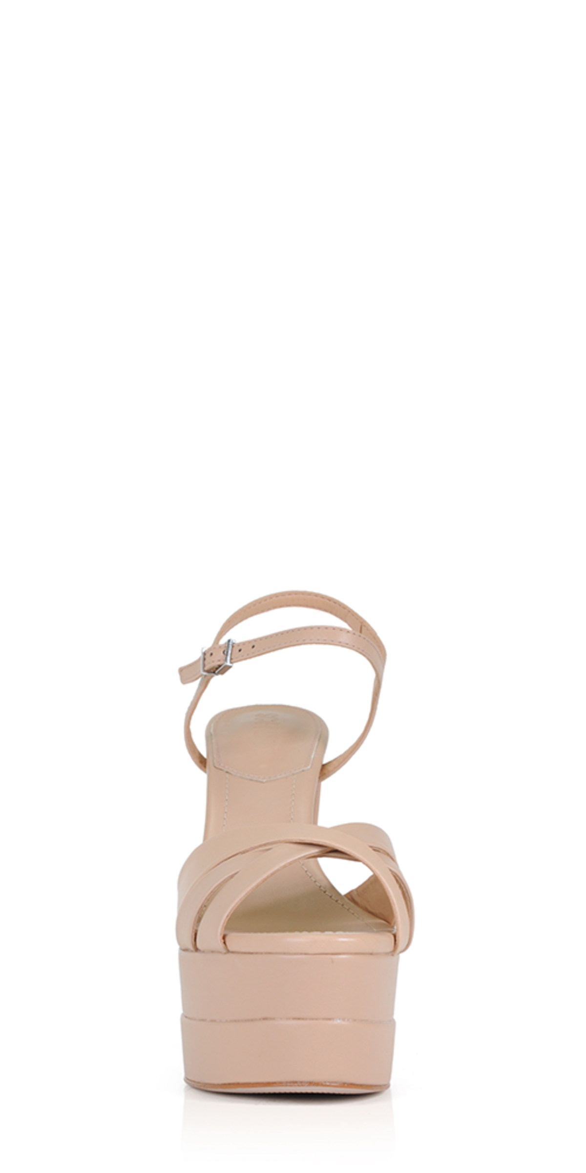 Schutz Keefa High Platform Sandals - True beige | Garmentory