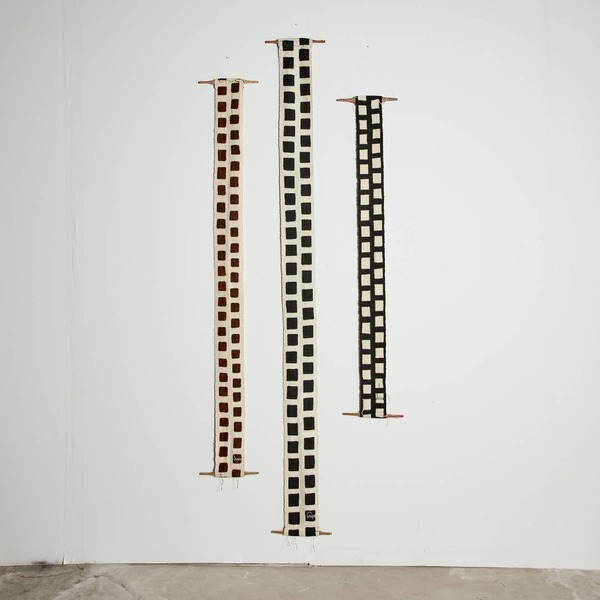 Kanju Bogolan Wall Totem - Process | Garmentory