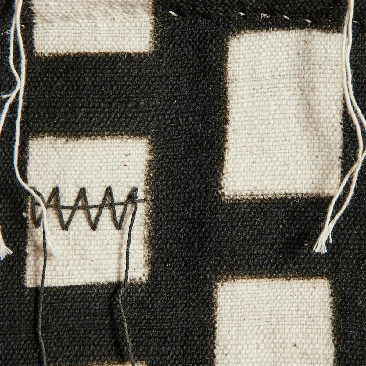 Kanju Bogolan Wall Totem - Process | Garmentory