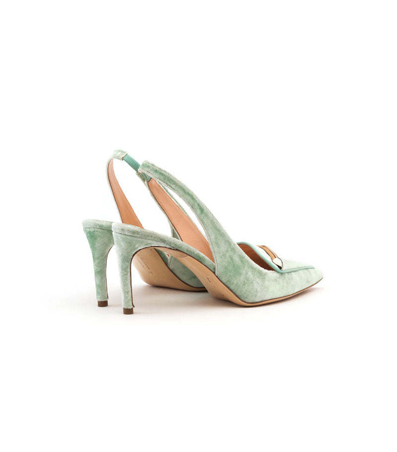 Rupert Sanderson Indus Velvet Heel | Garmentory