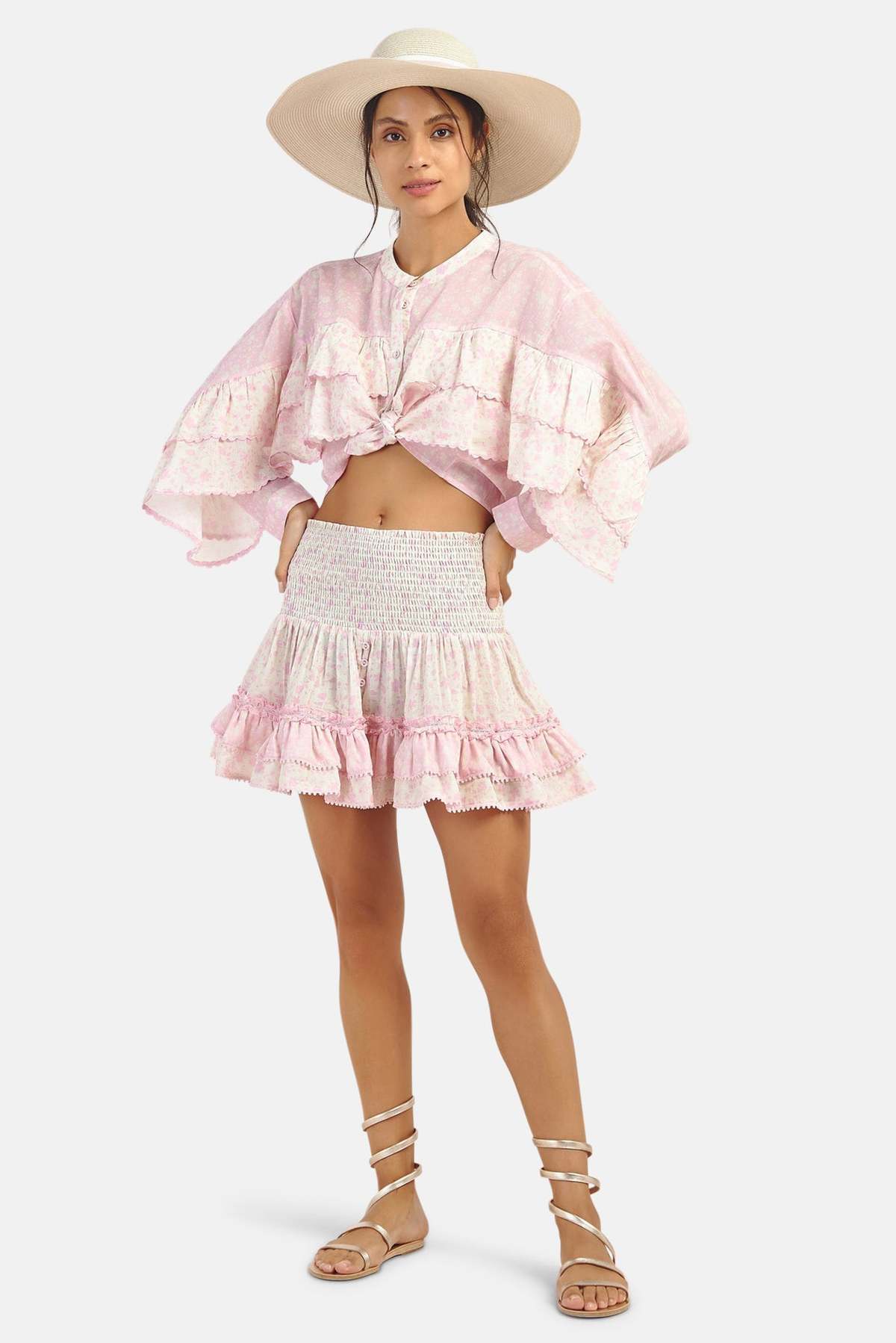 Sunday Saint Tropez Margaux Top Pink Garmentory