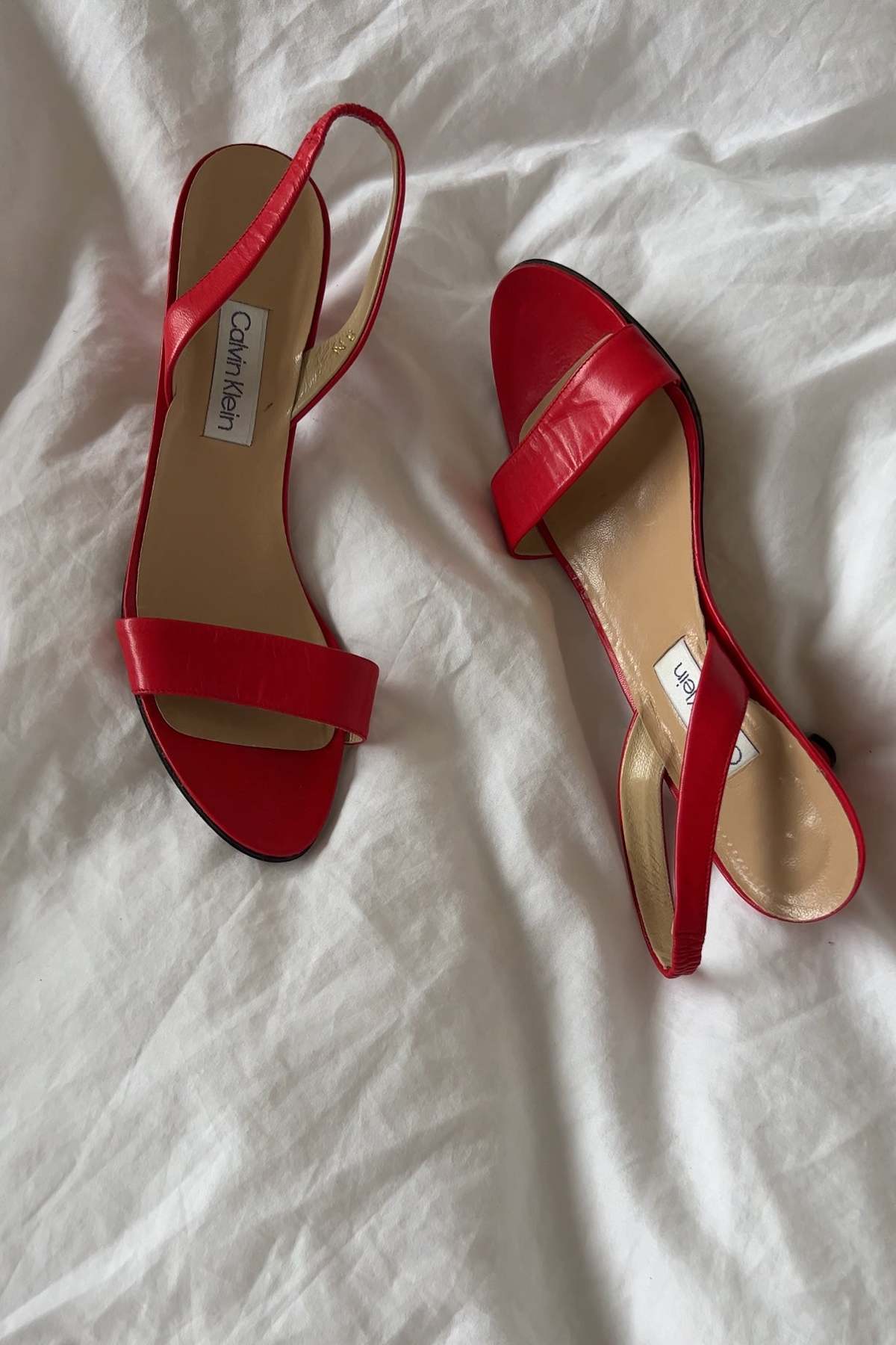 Vintage GOODSHOP BADSHOP 90s Italian Strawberry Calvin Klein Leather ...