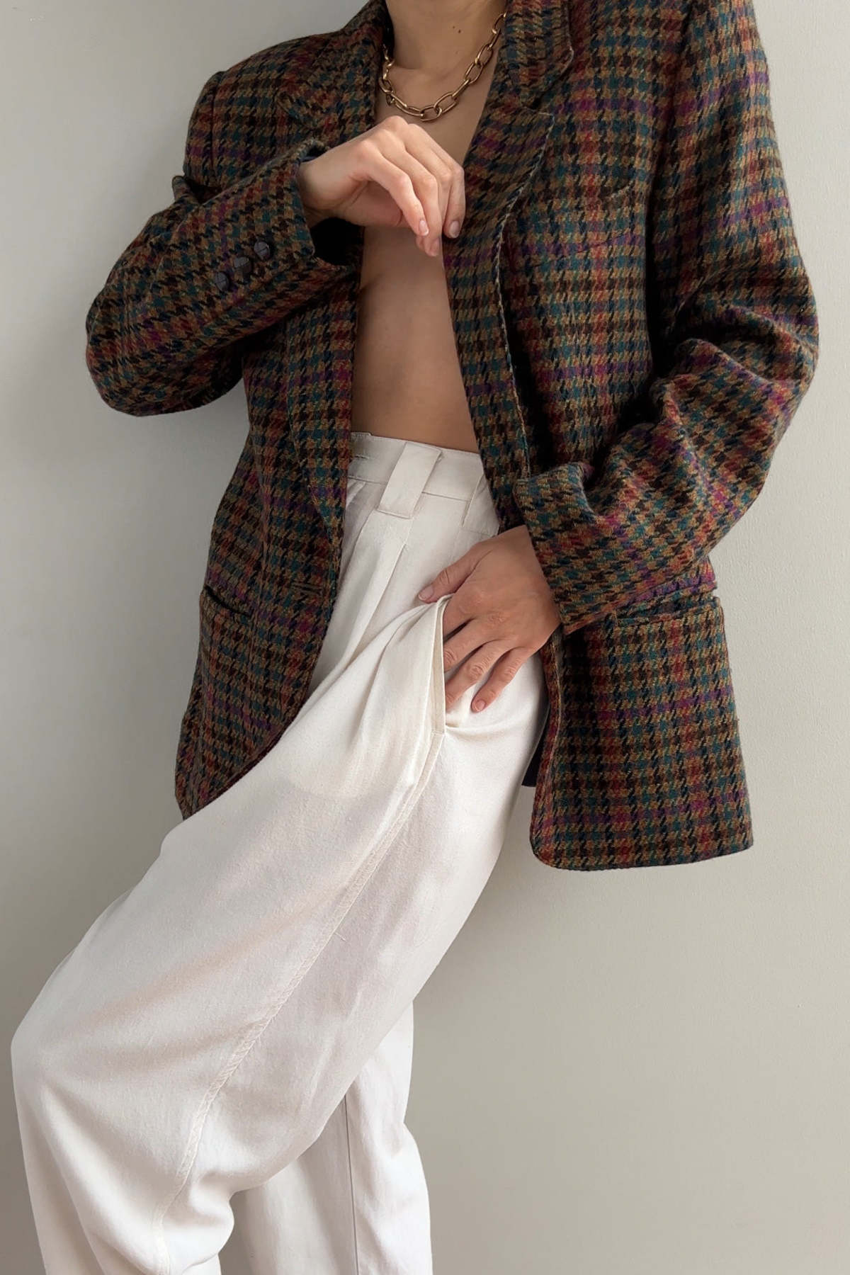 Vintage Pure Wool Blazer - Cornucopia | Garmentory