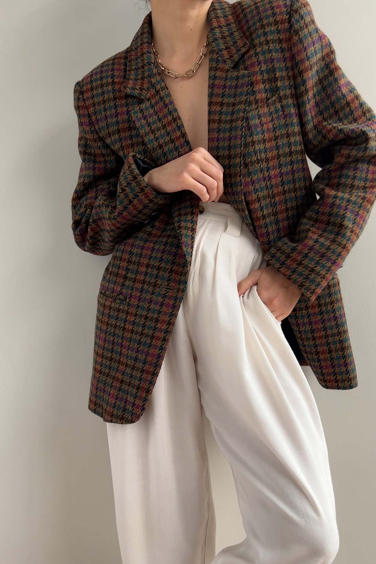 Vintage Pure Wool Blazer - Cornucopia | Garmentory