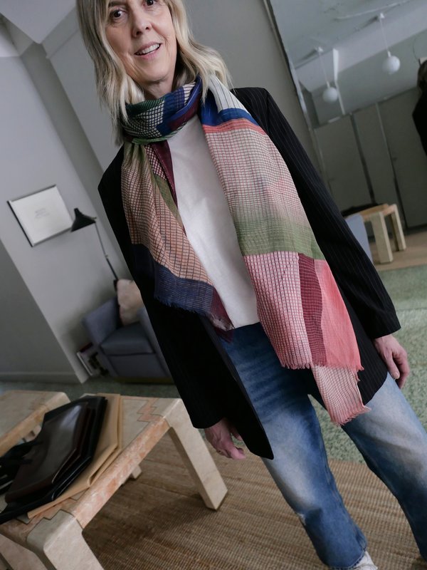 MAPOÉSIE OPTIQUE SCARF IN TWO COLOURS | Garmentory