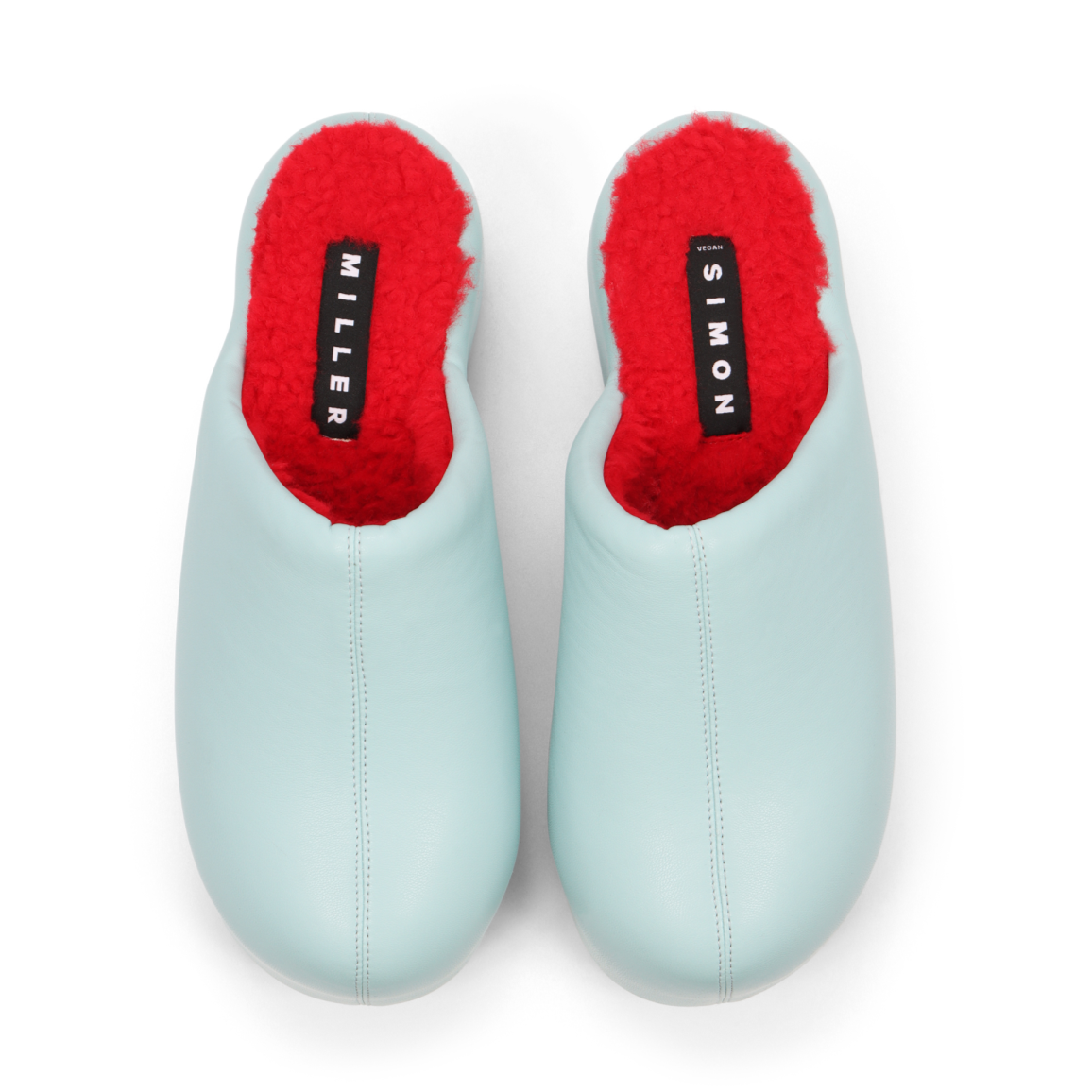 SIMON MILLER Platform Bubble Clogs - Salted Blue | Garmentory