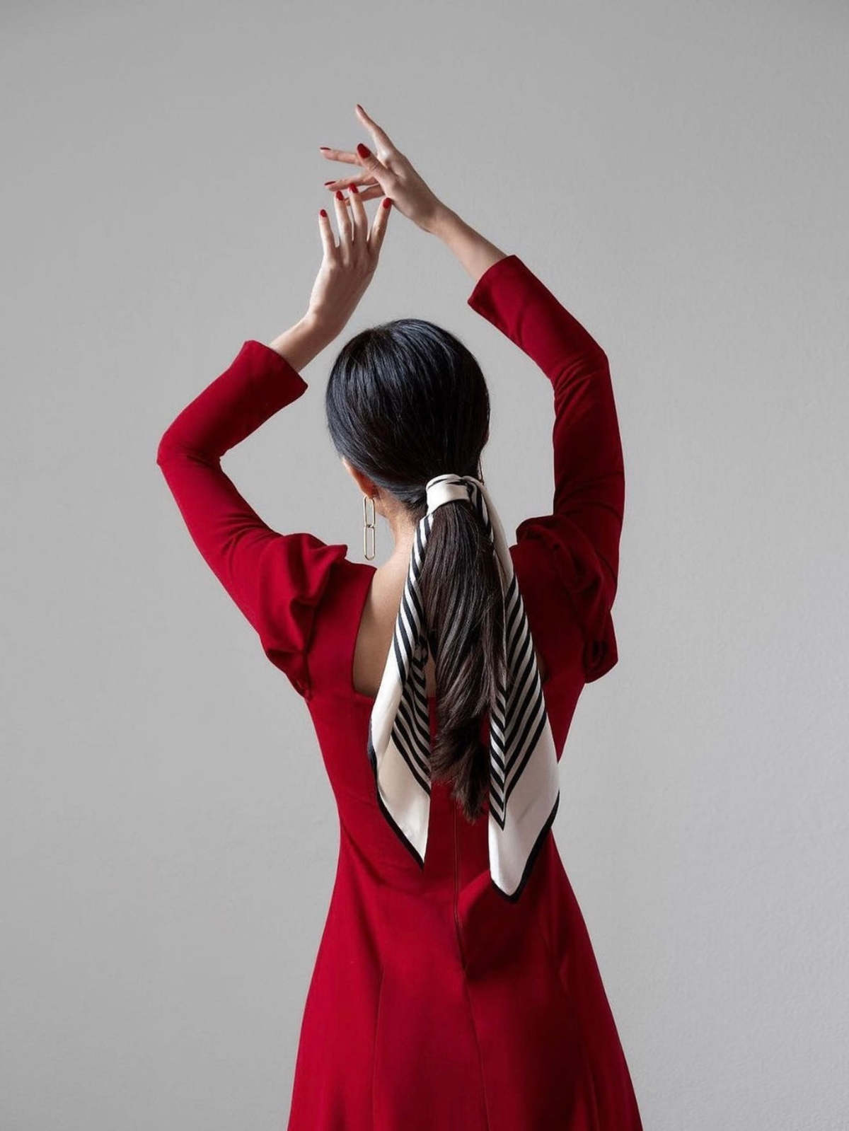 45" Square Silk Scarf in London Museum Roof by Jessica Murray | Garmentory