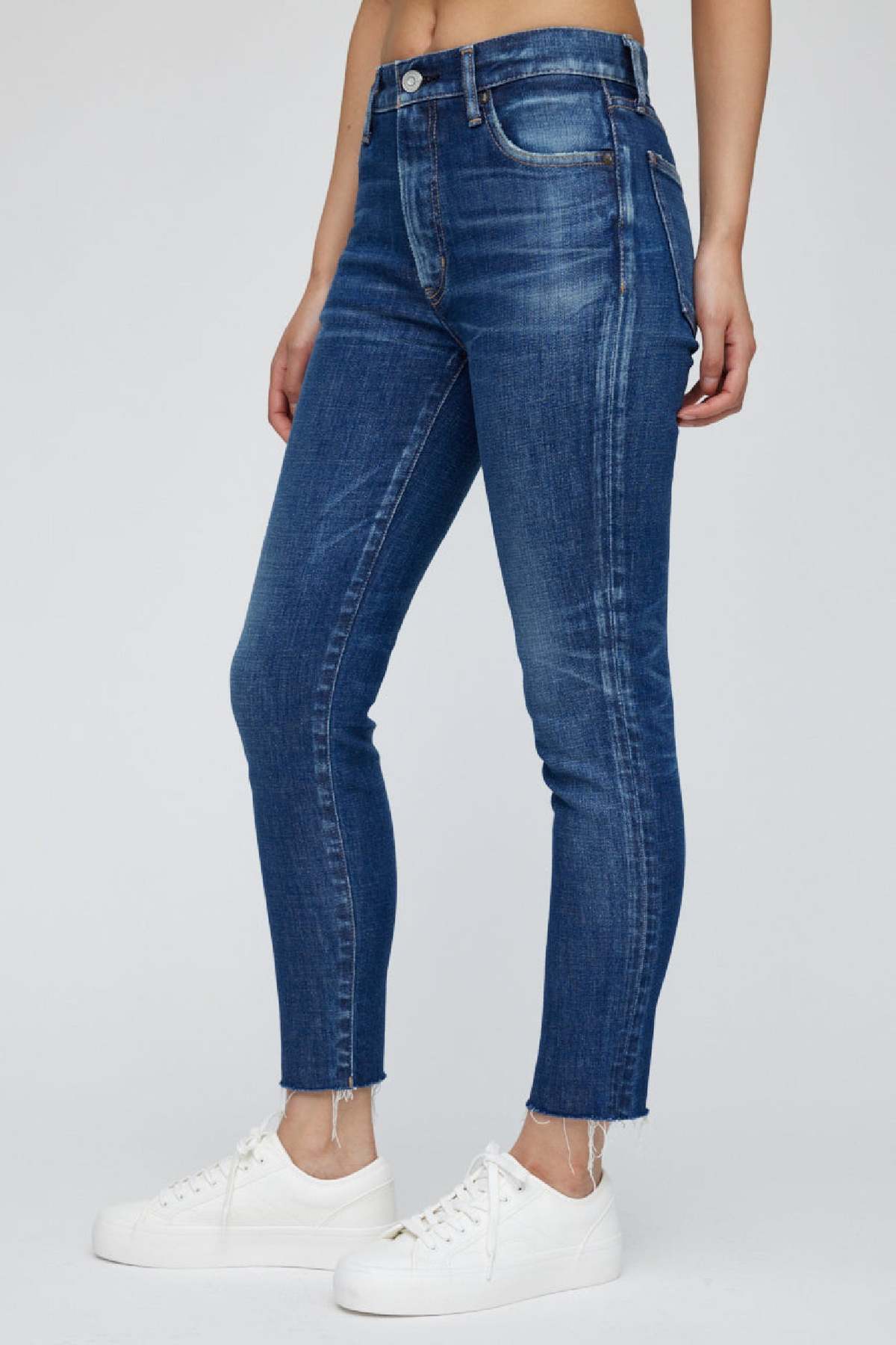 Moussy Sonyea Skinny - Blue | Garmentory