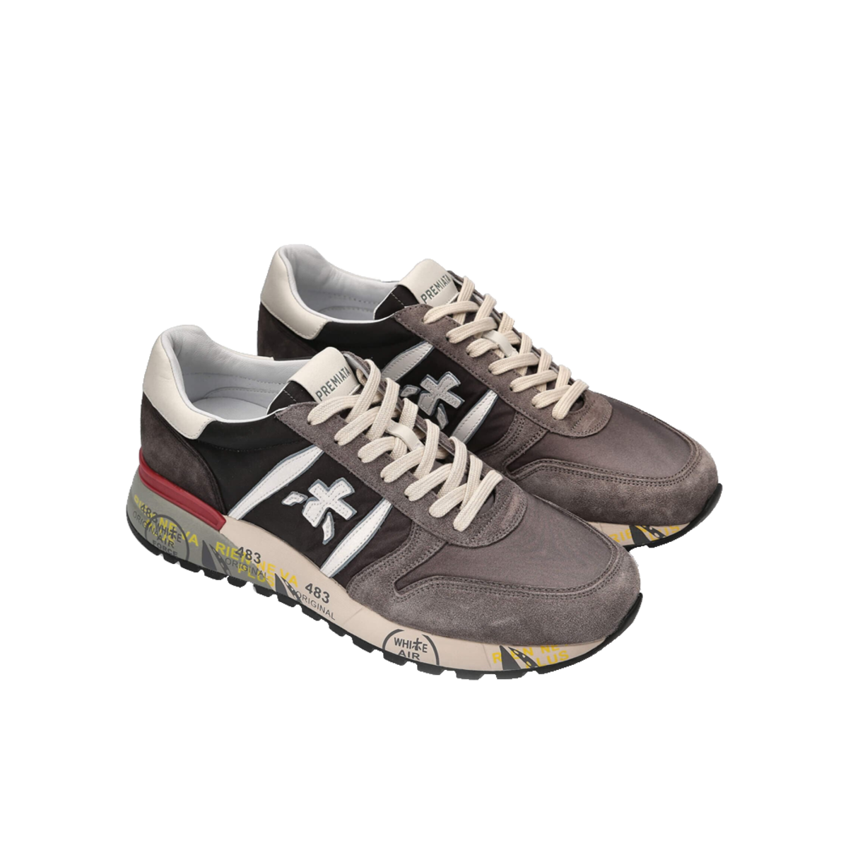Premiata Lander-Grey Black Men 5900 - Multi | Garmentory
