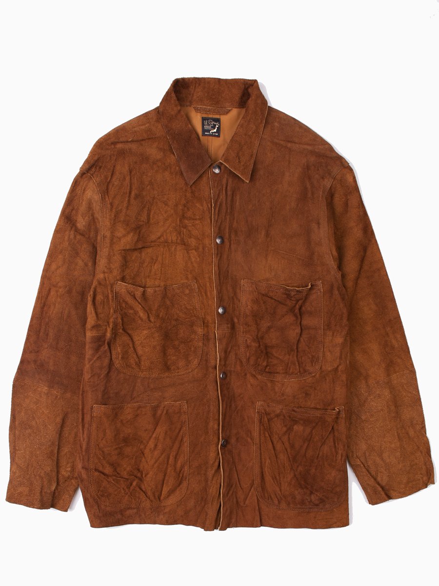 Orslow Utility Coverall Brown Leather | Garmentory