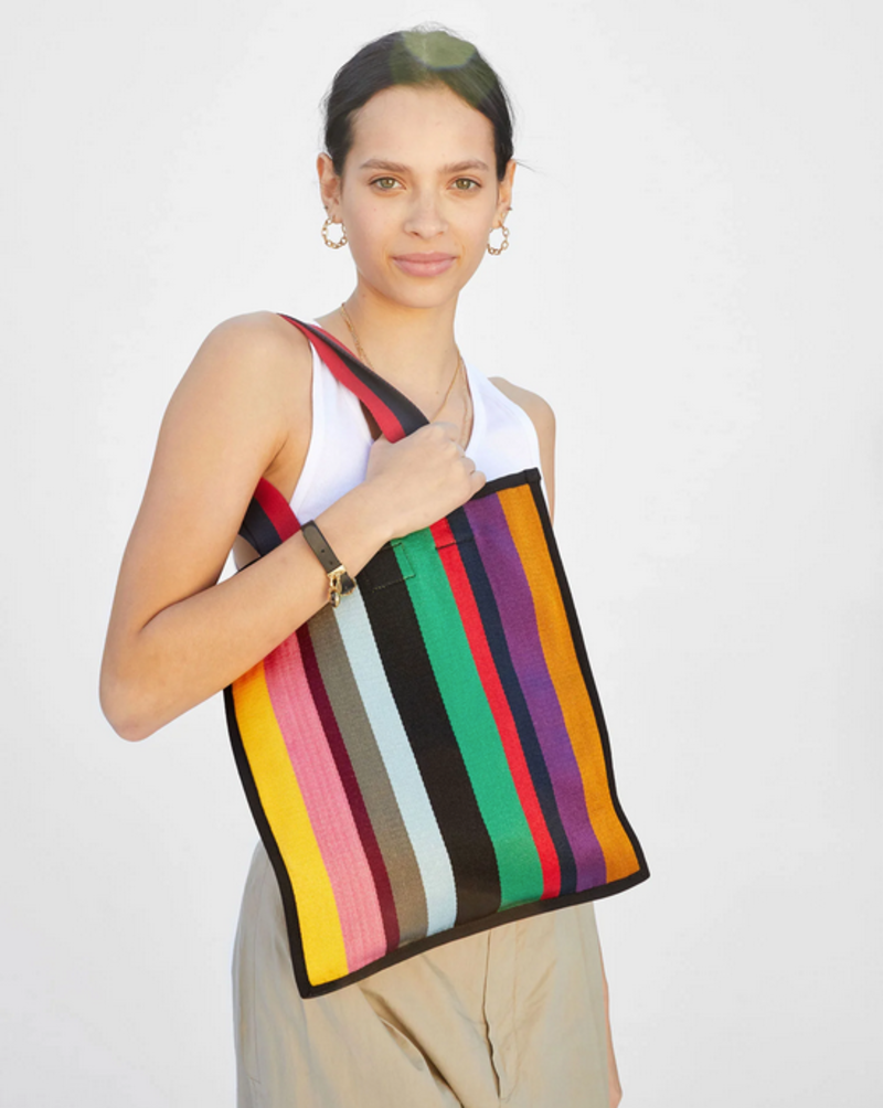 Clare V. Ribbon Tote - Multi | Garmentory
