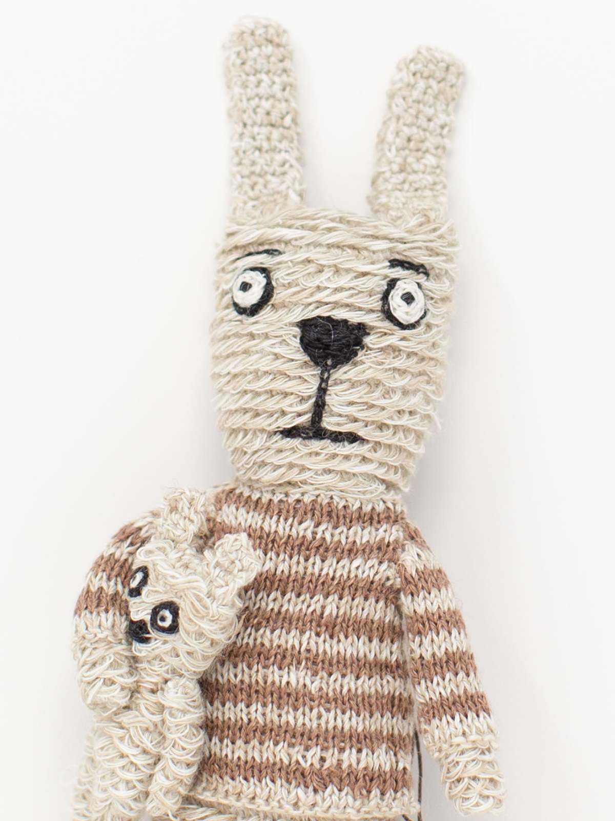 Sophie Digard Handmade Doll - Pag with Her Teddy Bear | Garmentory