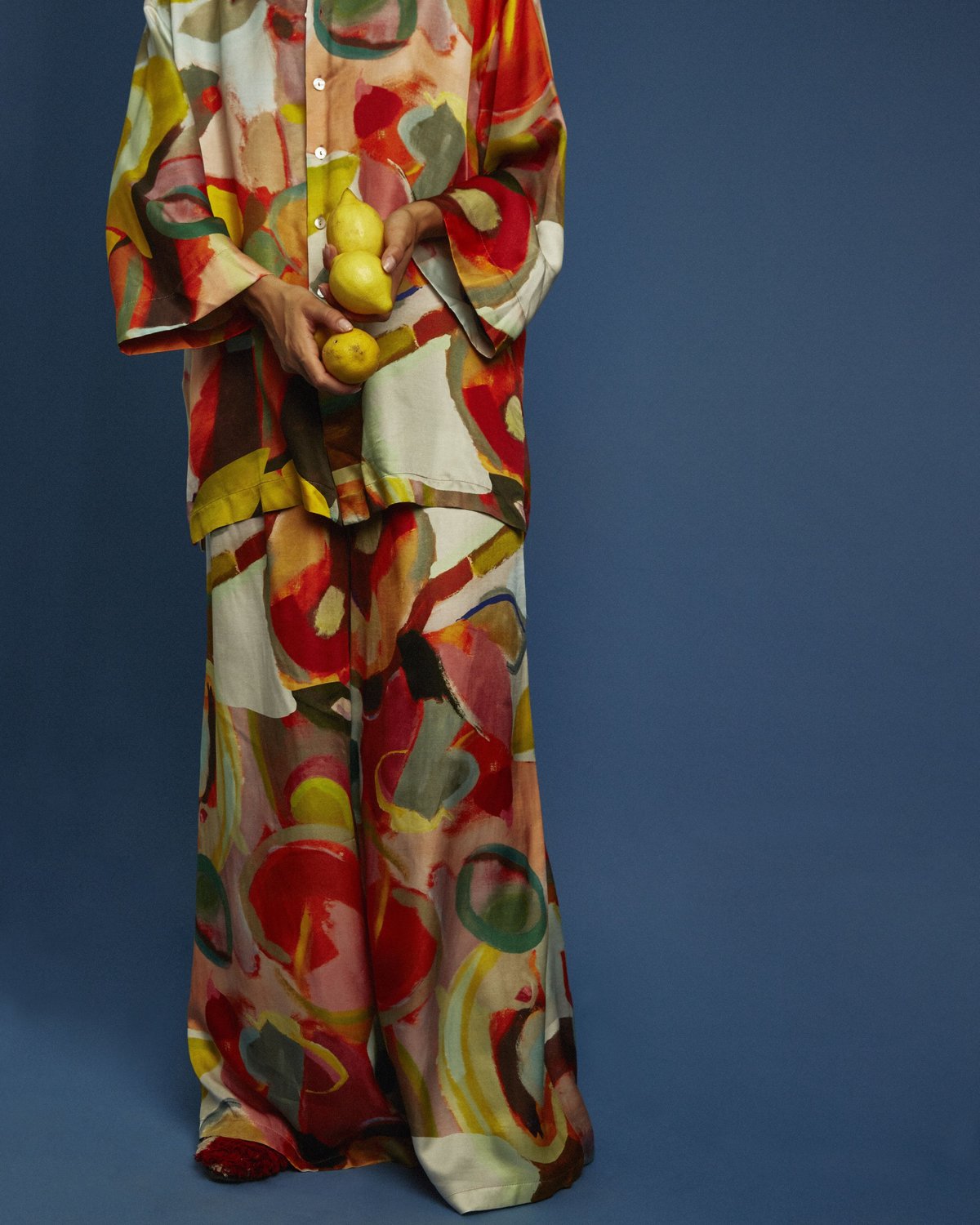 Romualda Rodas Silk Trousers - Merienda Rosa | Garmentory