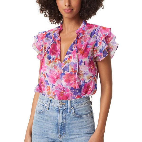 Misa Los Angeles Maria Top - In Full Bloom | Garmentory
