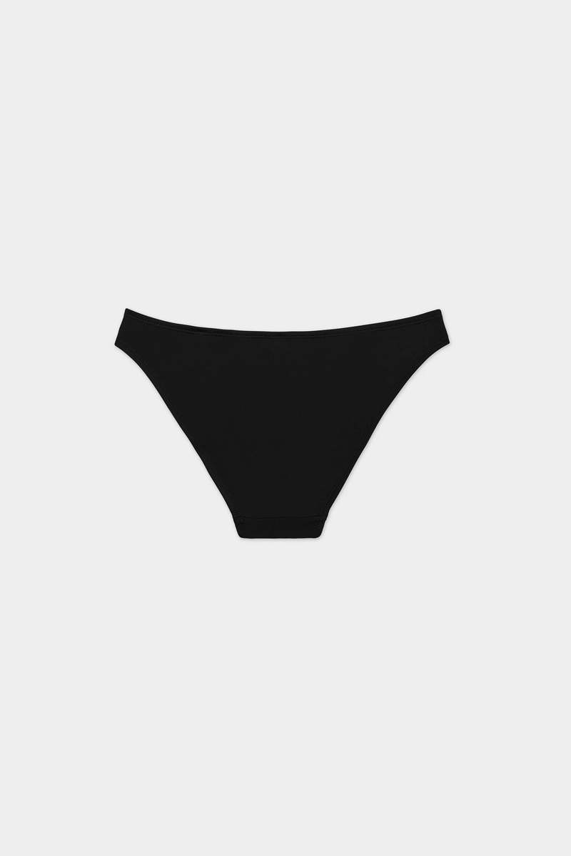 NU SWIM Low Low Bottom - Black | Garmentory