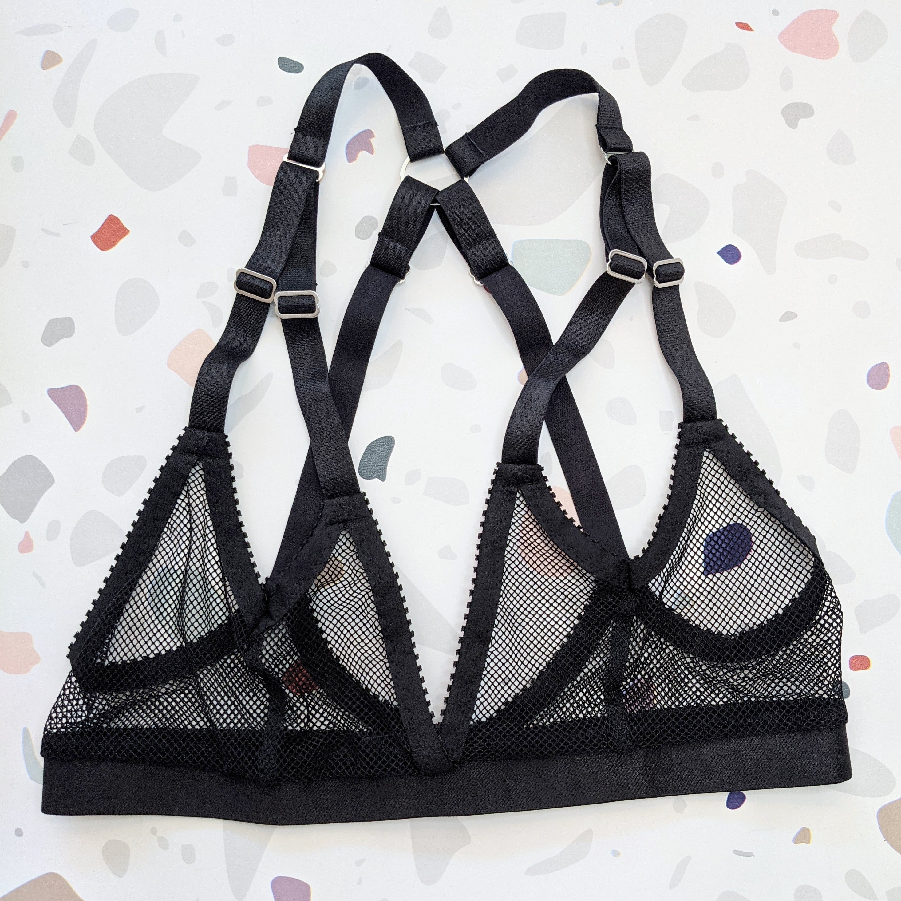 Hopeless Lucy 2 Bralette - Fish Net | Garmentory