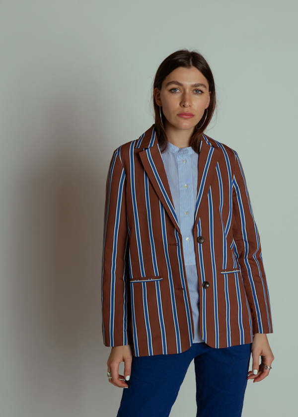 Chloe Stora Vanda Jacket - Brown | Garmentory