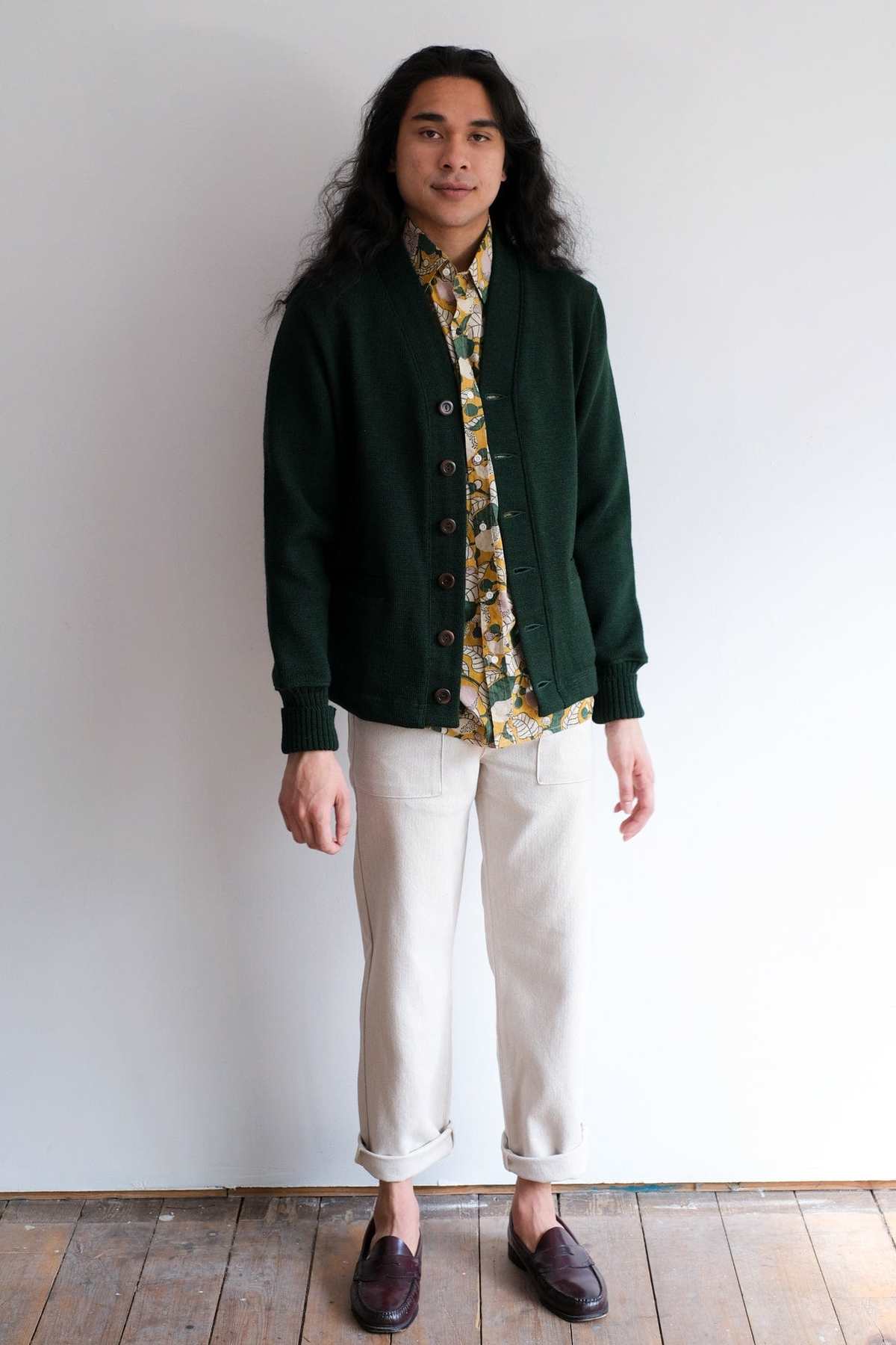 Far Afield Coup Herringbone Trouser - Peyote Sand | Garmentory