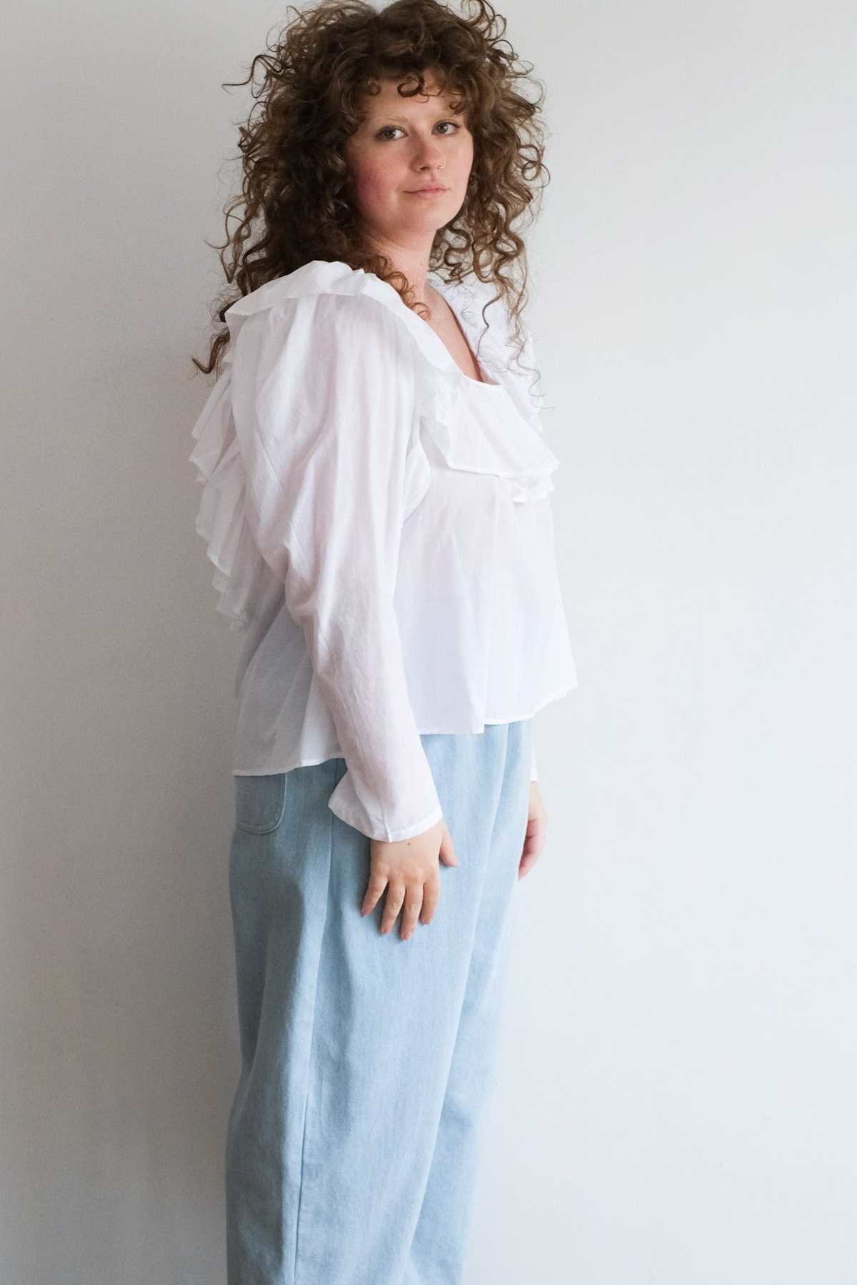 Toit Volant Cynthia Top - White | Garmentory