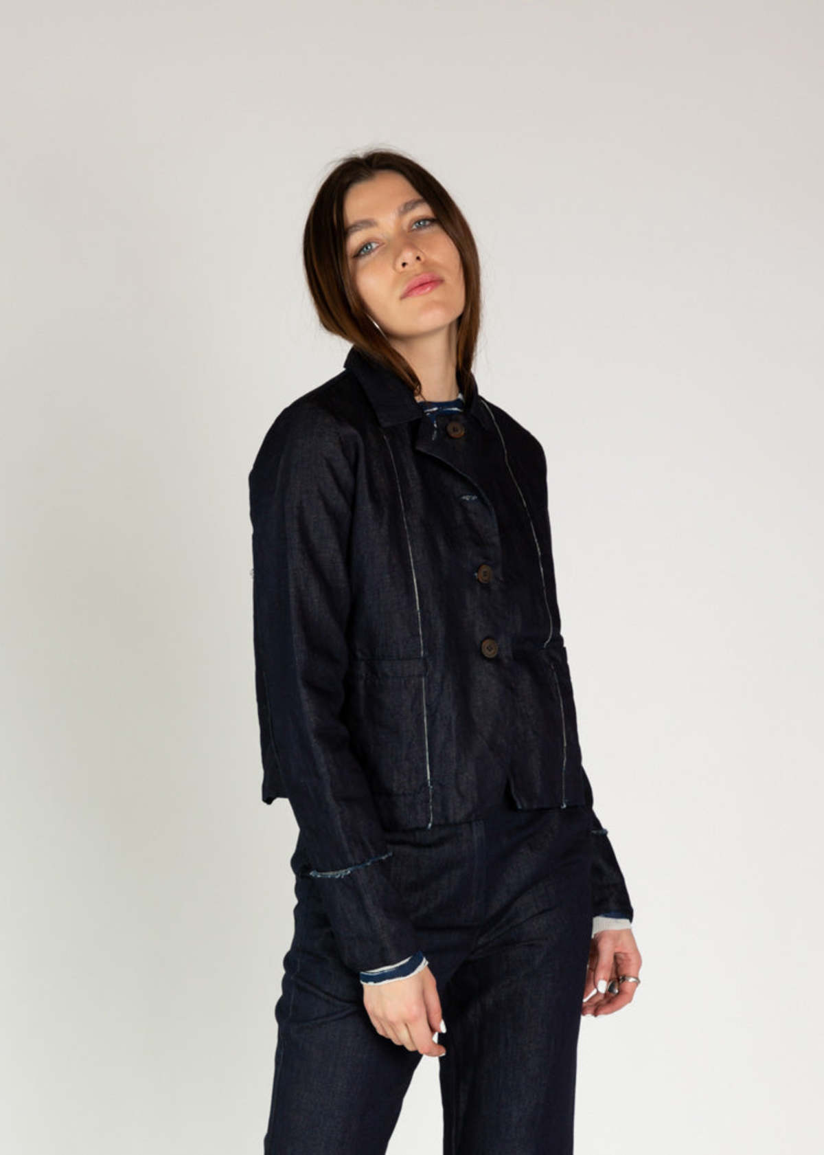 Aequamente Denim Jacket - Indigo | Garmentory