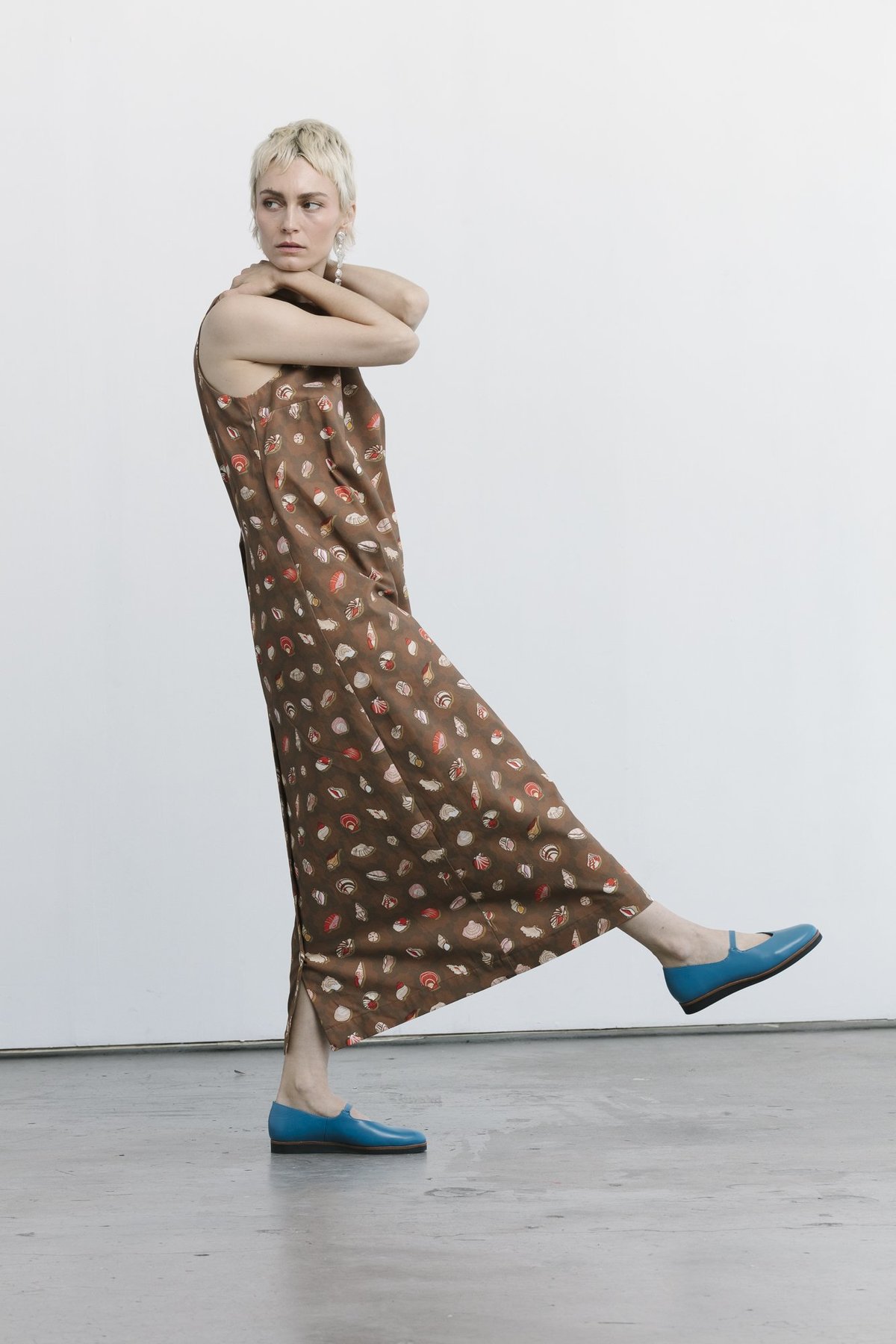 Carleen V back Dress - Venus Print | Garmentory