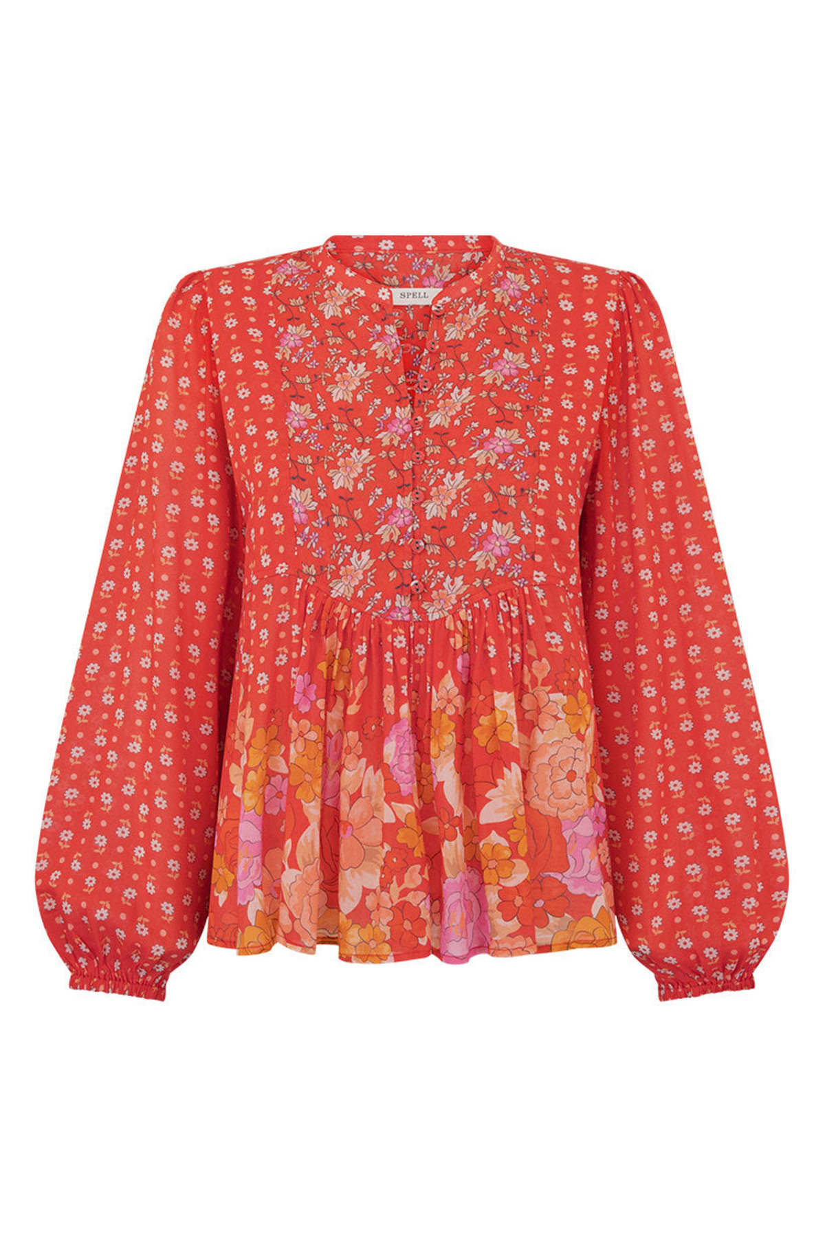 SPELL & THE GYPSY COLLECTIVE Yellow Rose Boho Blouse - Desert Rose ...