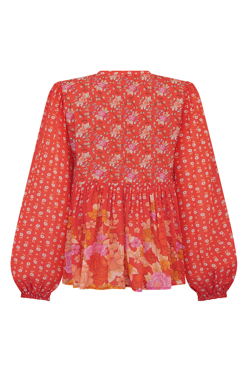SPELL & THE GYPSY COLLECTIVE Yellow Rose Boho Blouse - Desert Rose ...