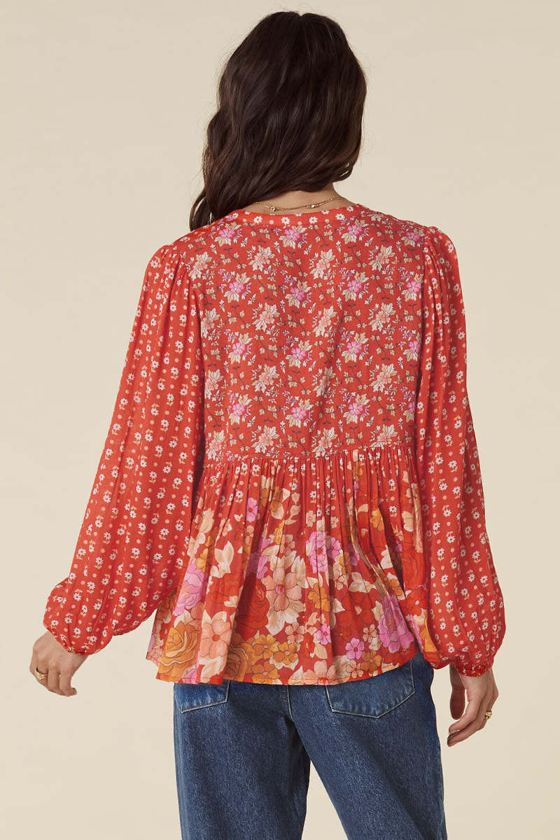 SPELL & THE GYPSY COLLECTIVE Yellow Rose Boho Blouse - Desert Rose ...
