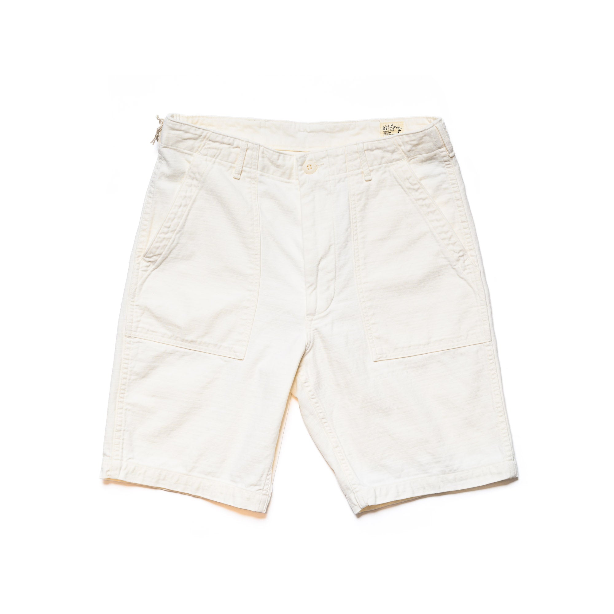 Orslow US Army Fatigue Shorts - Ecru | Garmentory