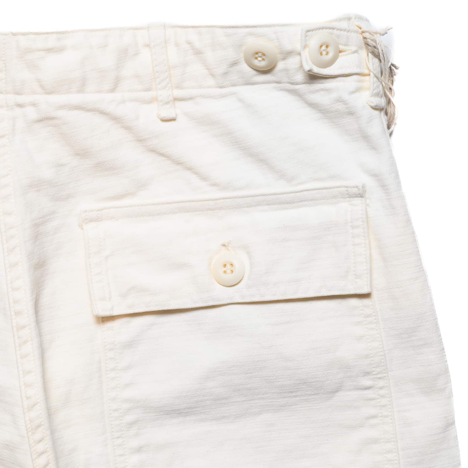 Orslow US Army Fatigue Shorts - Ecru | Garmentory