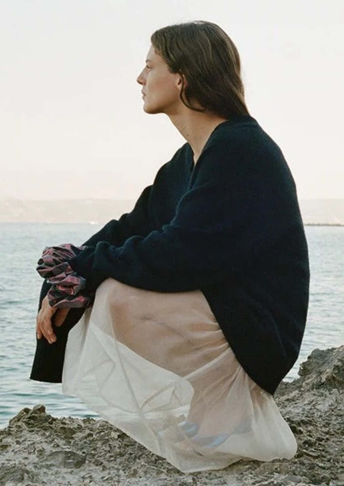 Maryam Nassir Zadeh Davis Sweater - Black | Garmentory