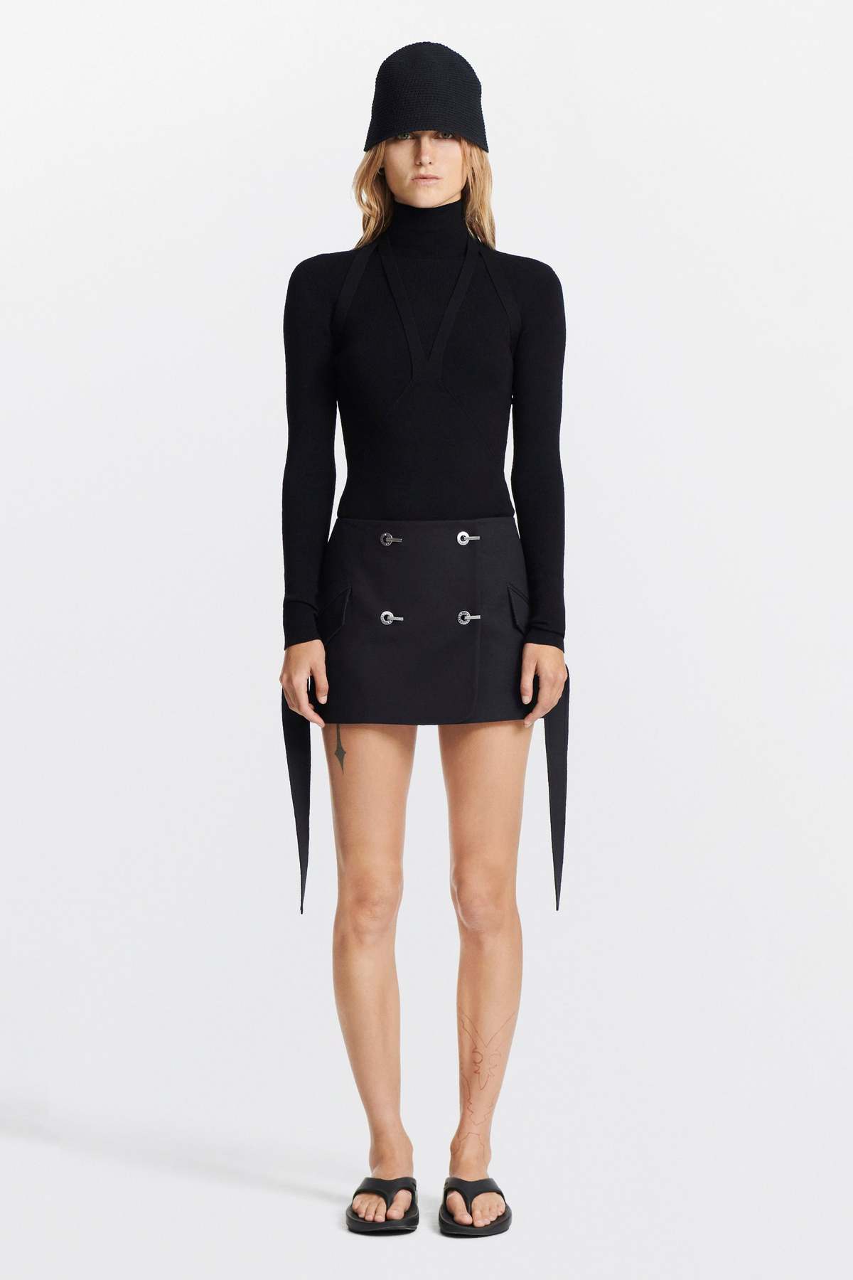 Dion Lee Eyelet Latch Blazer Skirt | Garmentory