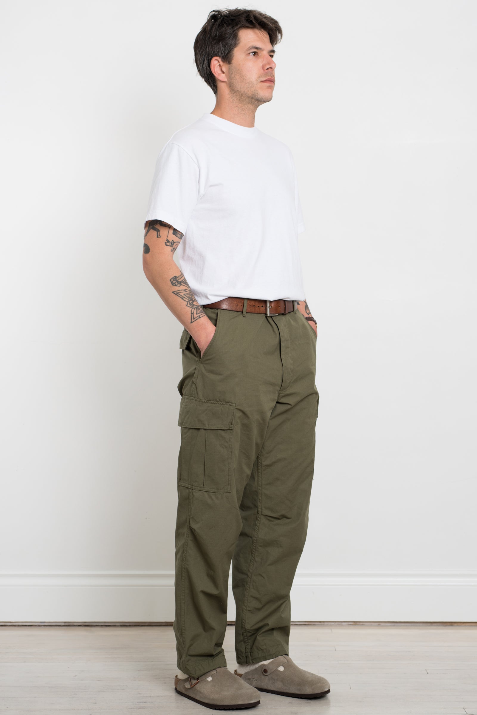 Orslow Vintage Fit 6 Pocket Cargo Pants - Army Green | Garmentory