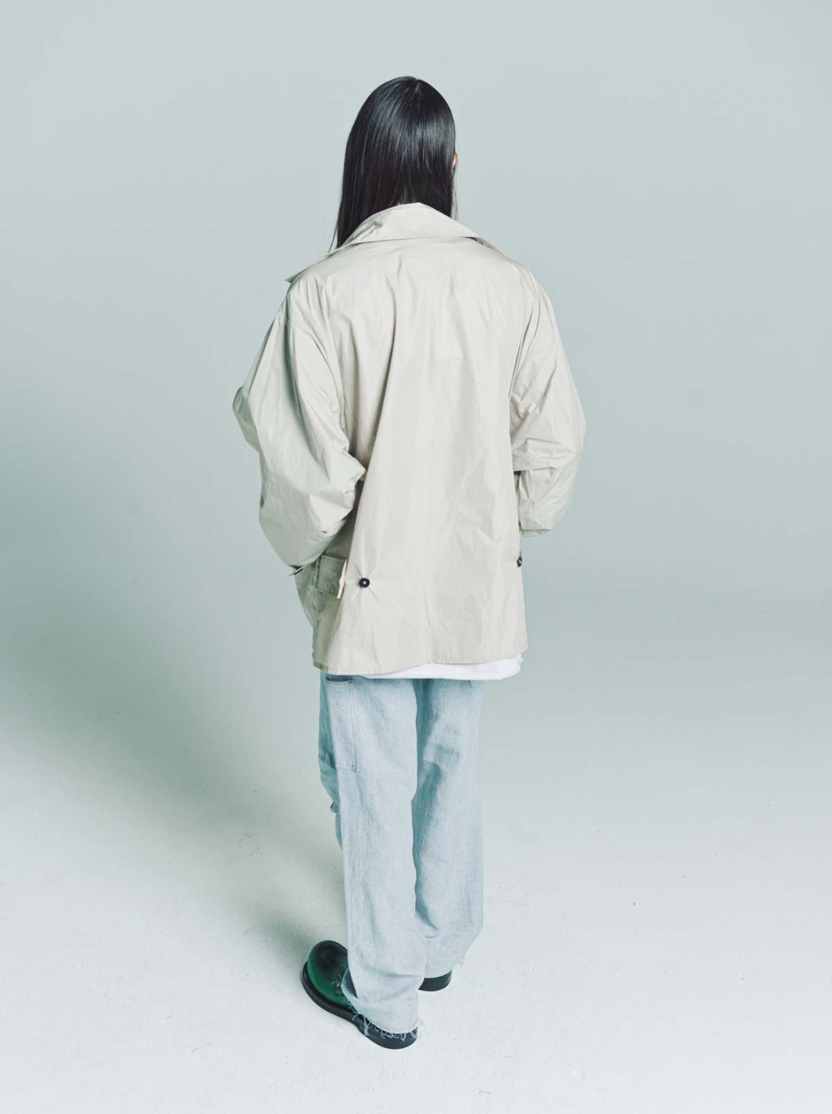 Camiel Fortgens Technical Short Mac Jacket - Sand | Garmentory