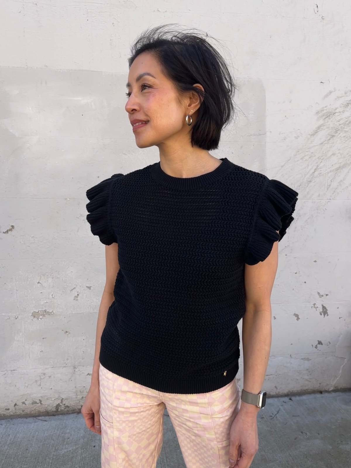 Des Petits Hauts Bongo Flutter Sleeve Sweater | Garmentory