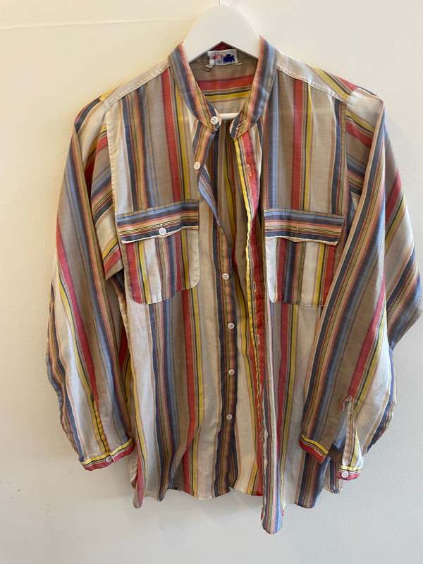 70s Button Up - Stripe | Garmentory