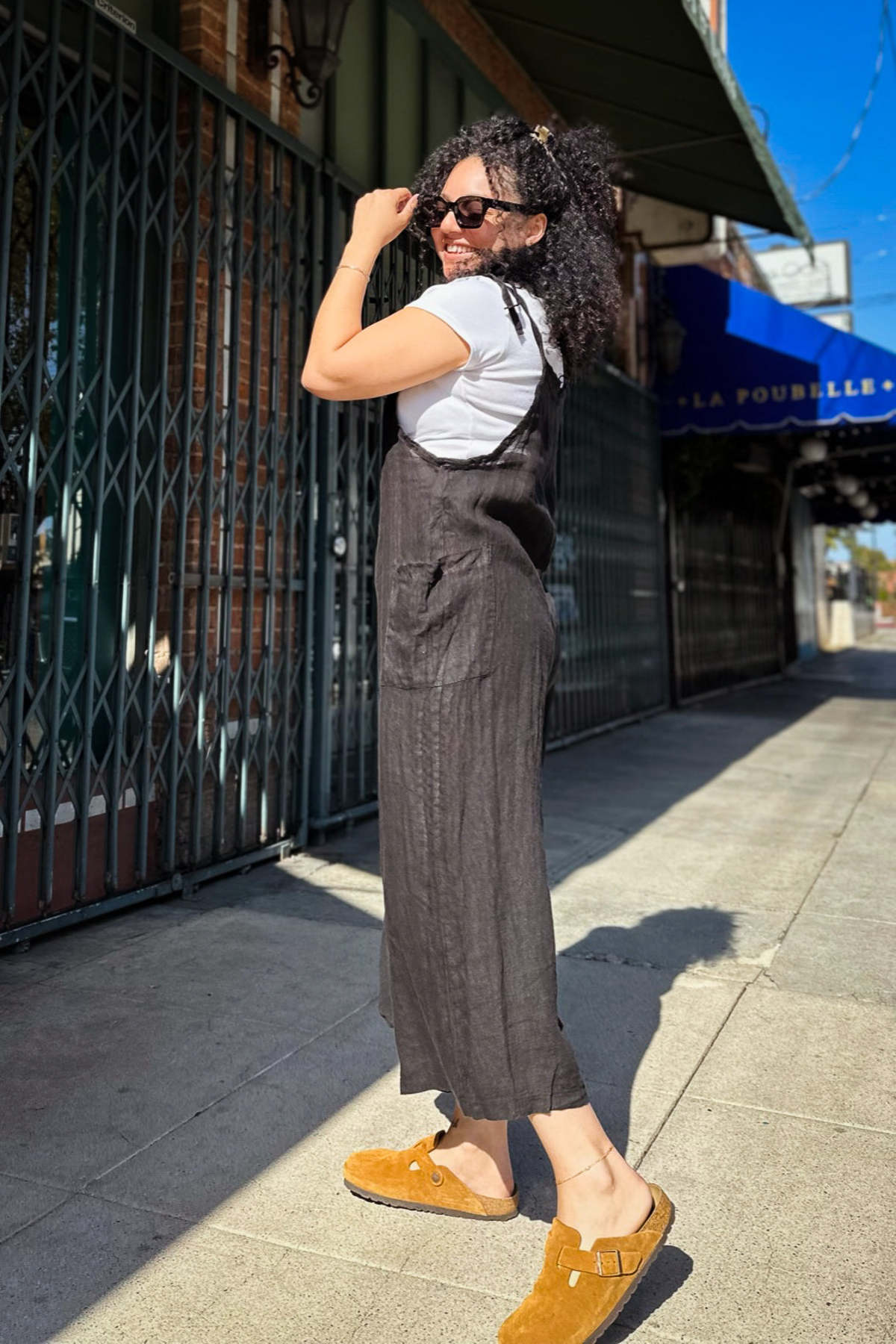 Linen Overalls with Pockets | Garmentory