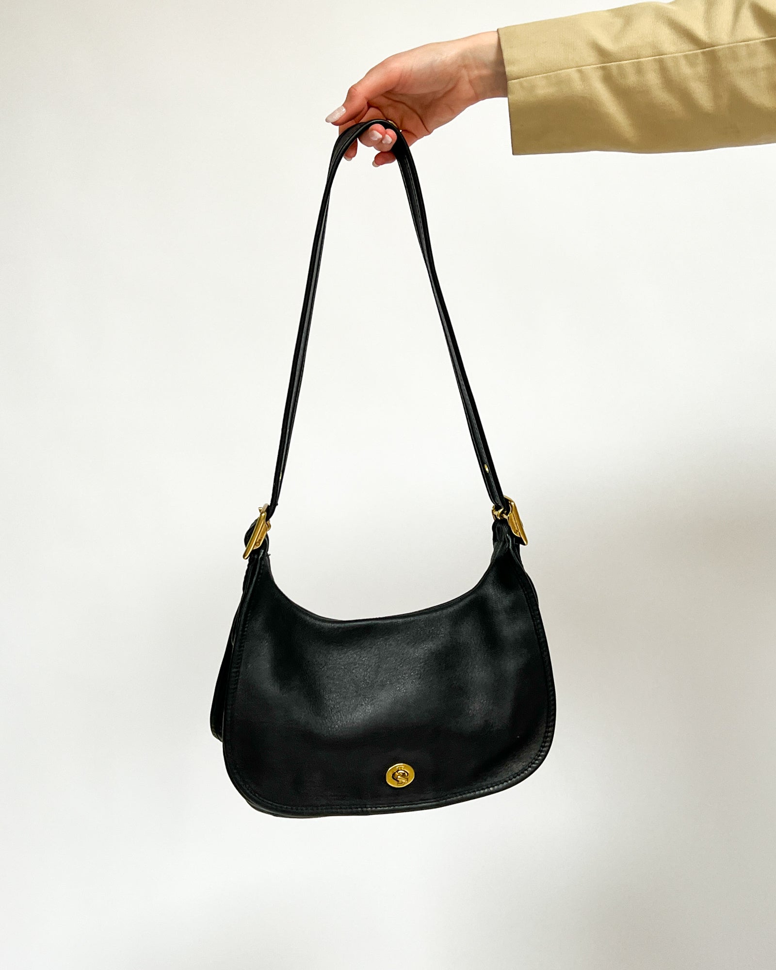 Coach Minimal Flap - Black | Garmentory
