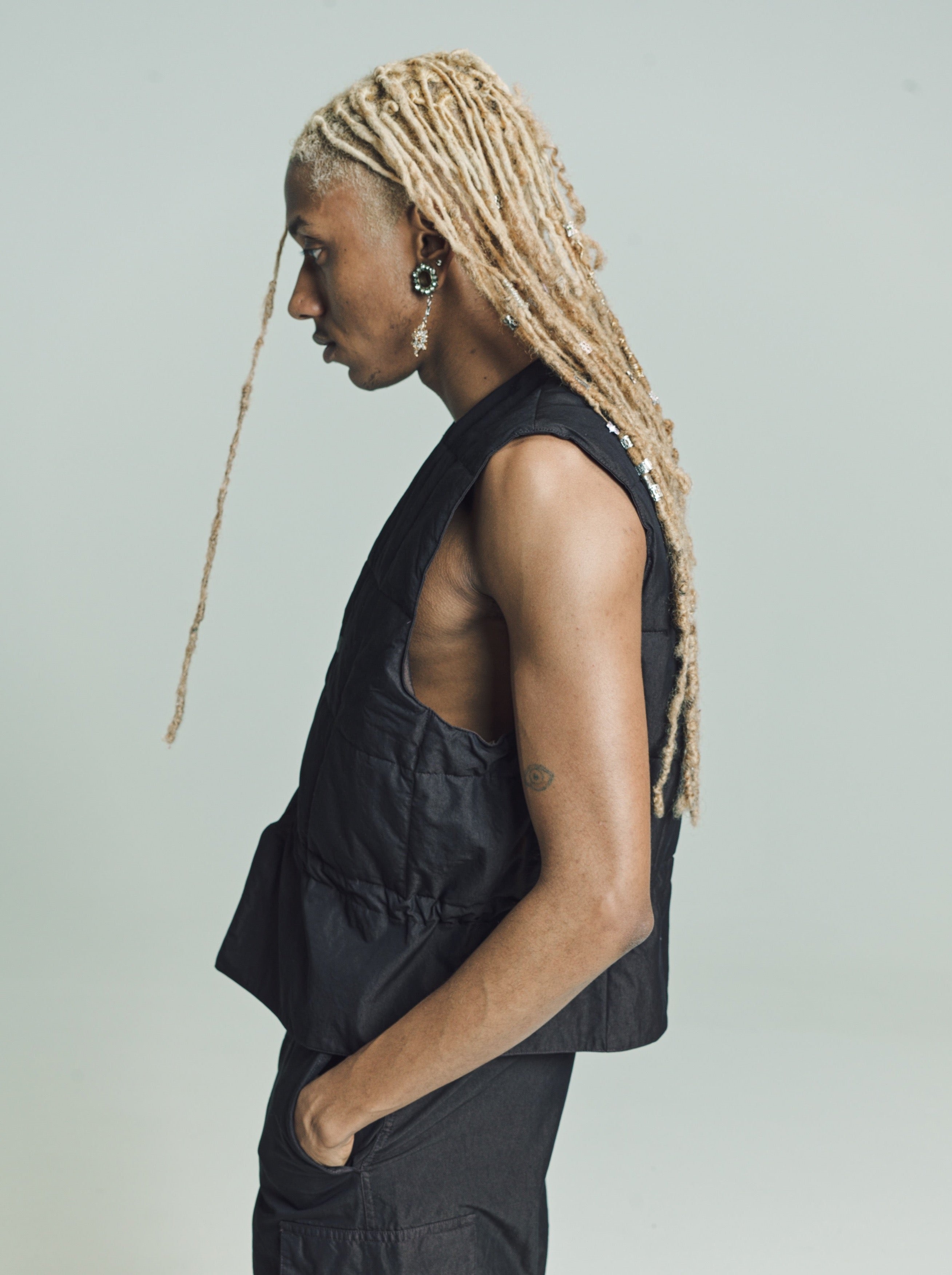 Our Legacy High Twist Solaro Air Vest - Black | Garmentory