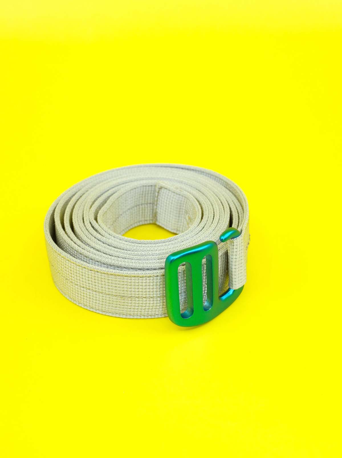 Our Legacy Metallized Webbing Tech Belt - Grey | Garmentory