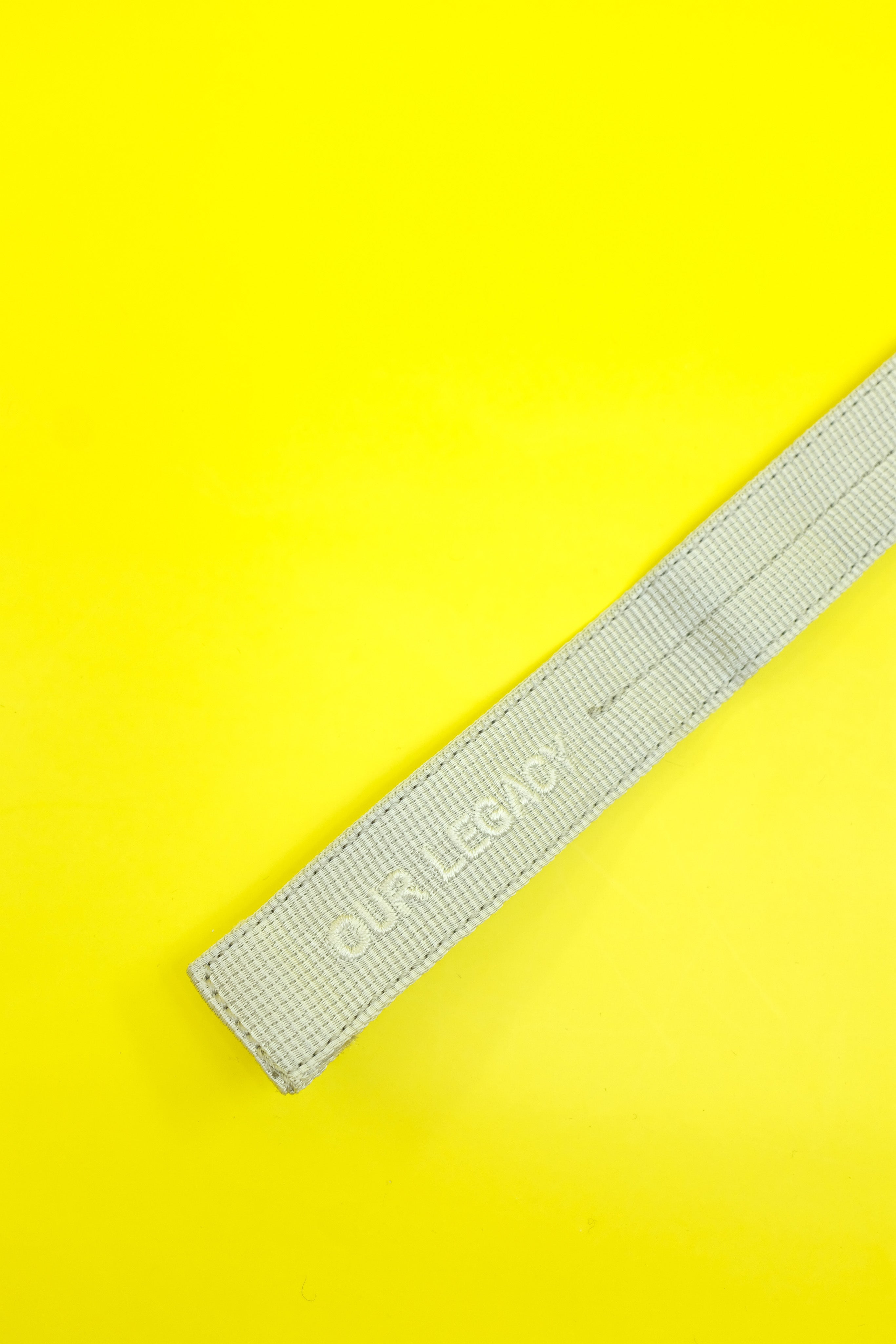 Our Legacy Metallized Webbing Tech Belt - Grey | Garmentory