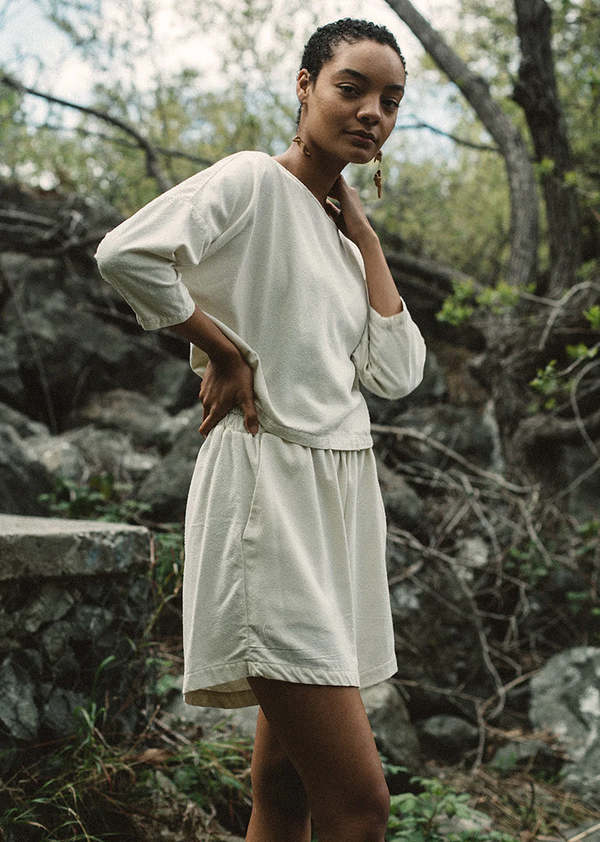 Aliya Wanek Padma Top - Natural | Garmentory