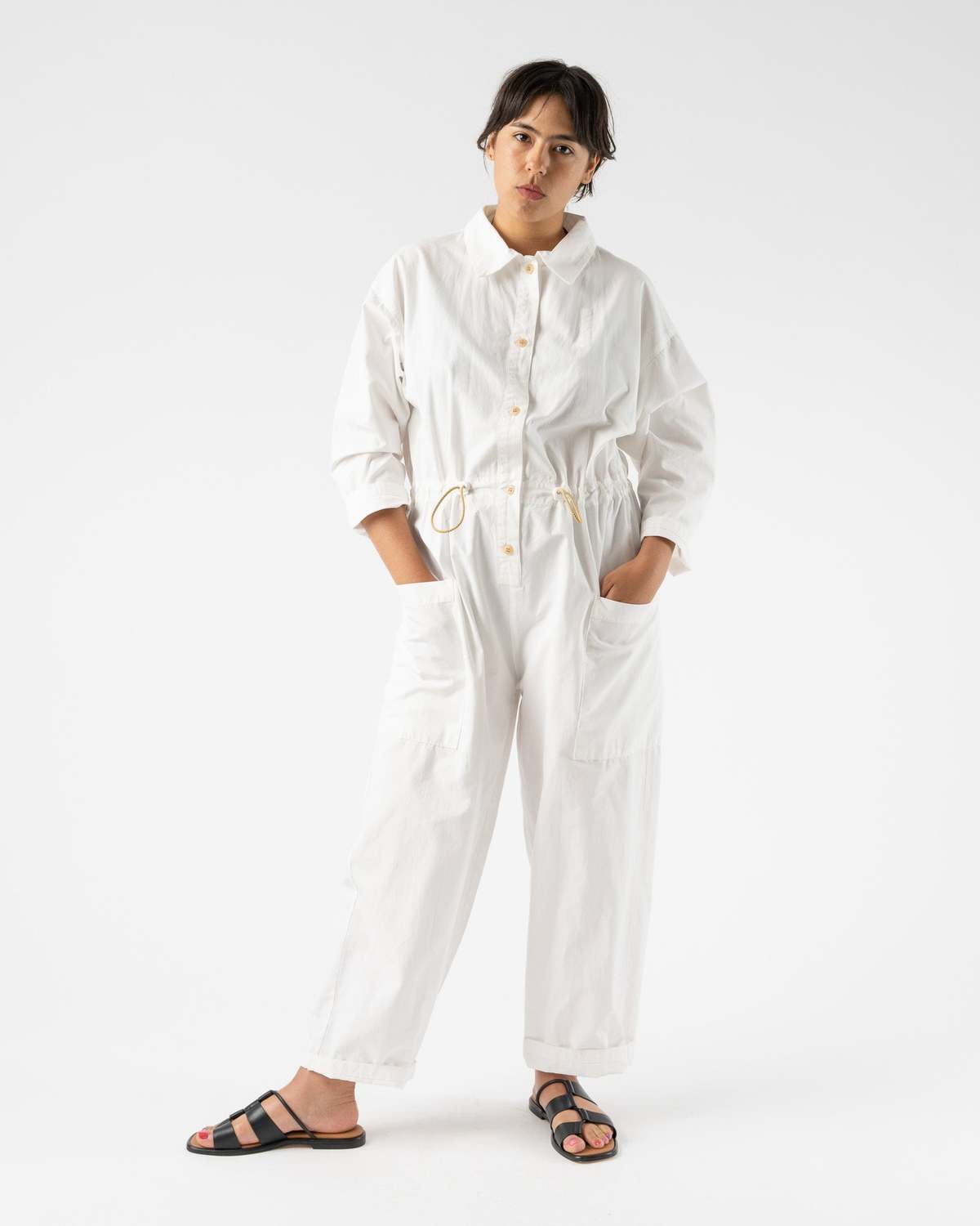 Girls of Dust Garage Suit in Milk | Garmentory